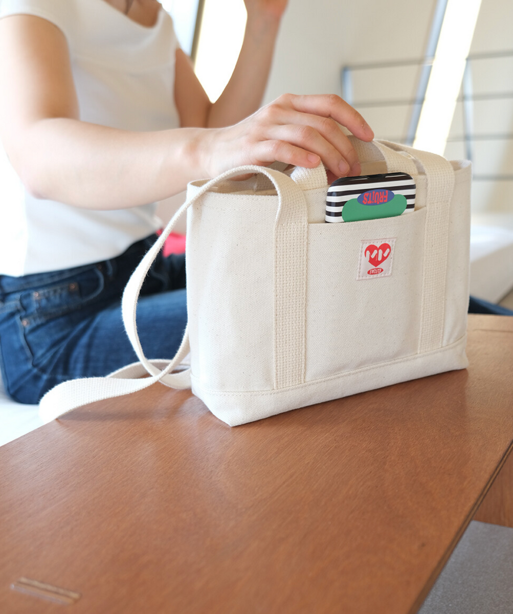 [MINMIN] LOVE FRUiTS BASIC CANVAS BAG – Ohue