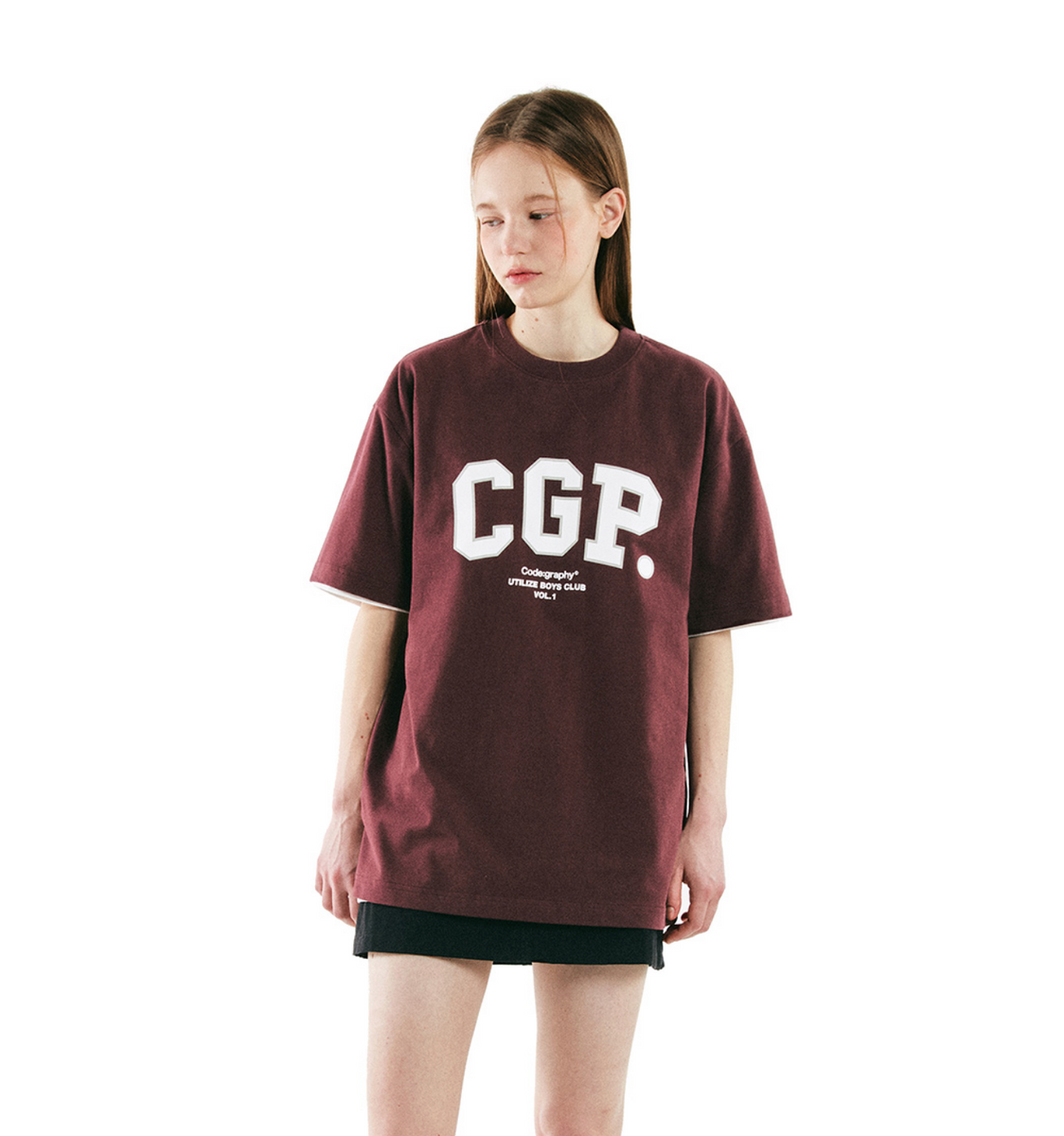 [Code:graphy] [Cool cotton] CGP ARCH LOGO T-shirt (7Colours) – Ohue