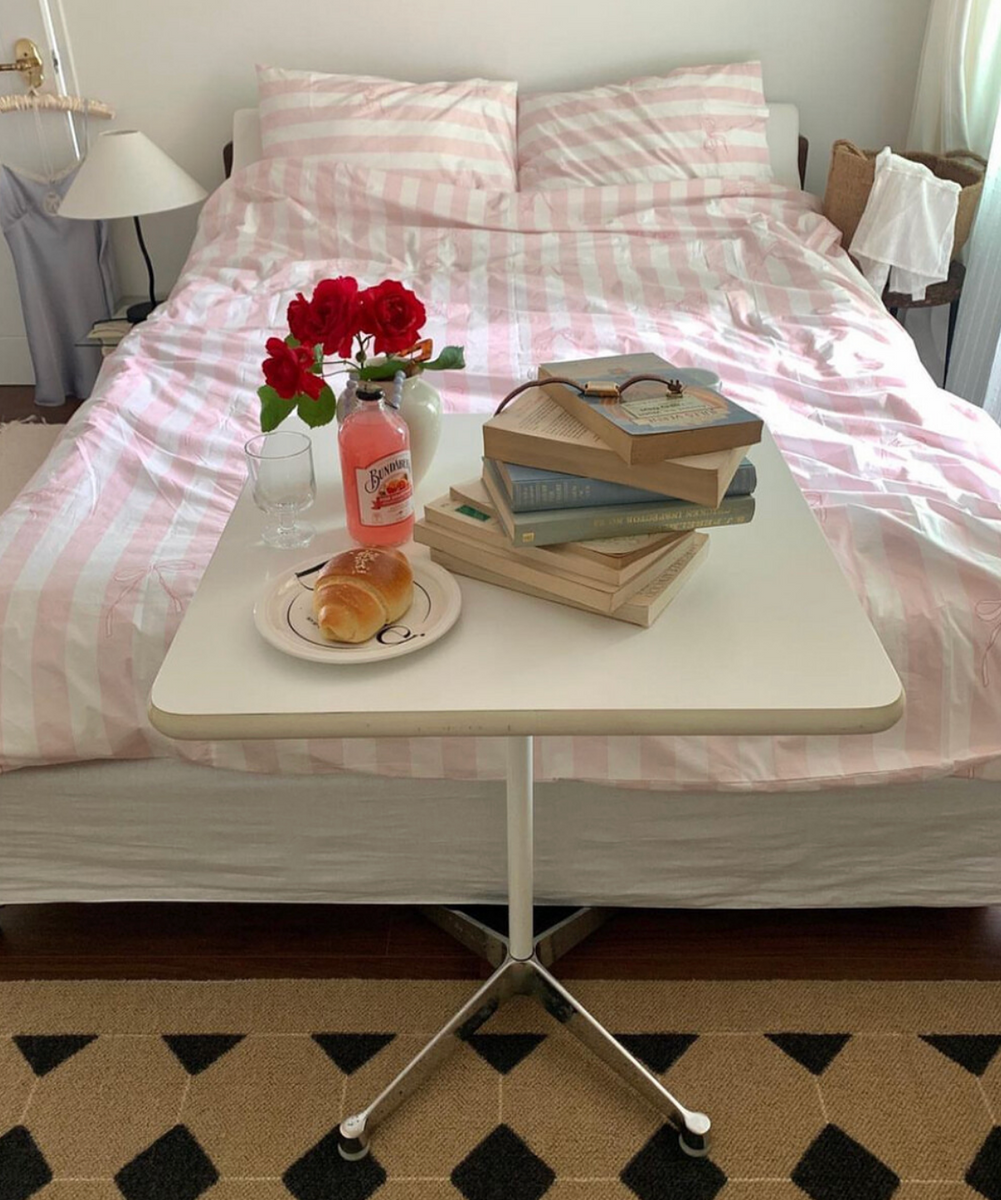 [Beurre Bleu] Ribbon Striped Pillow Cover – Ohue