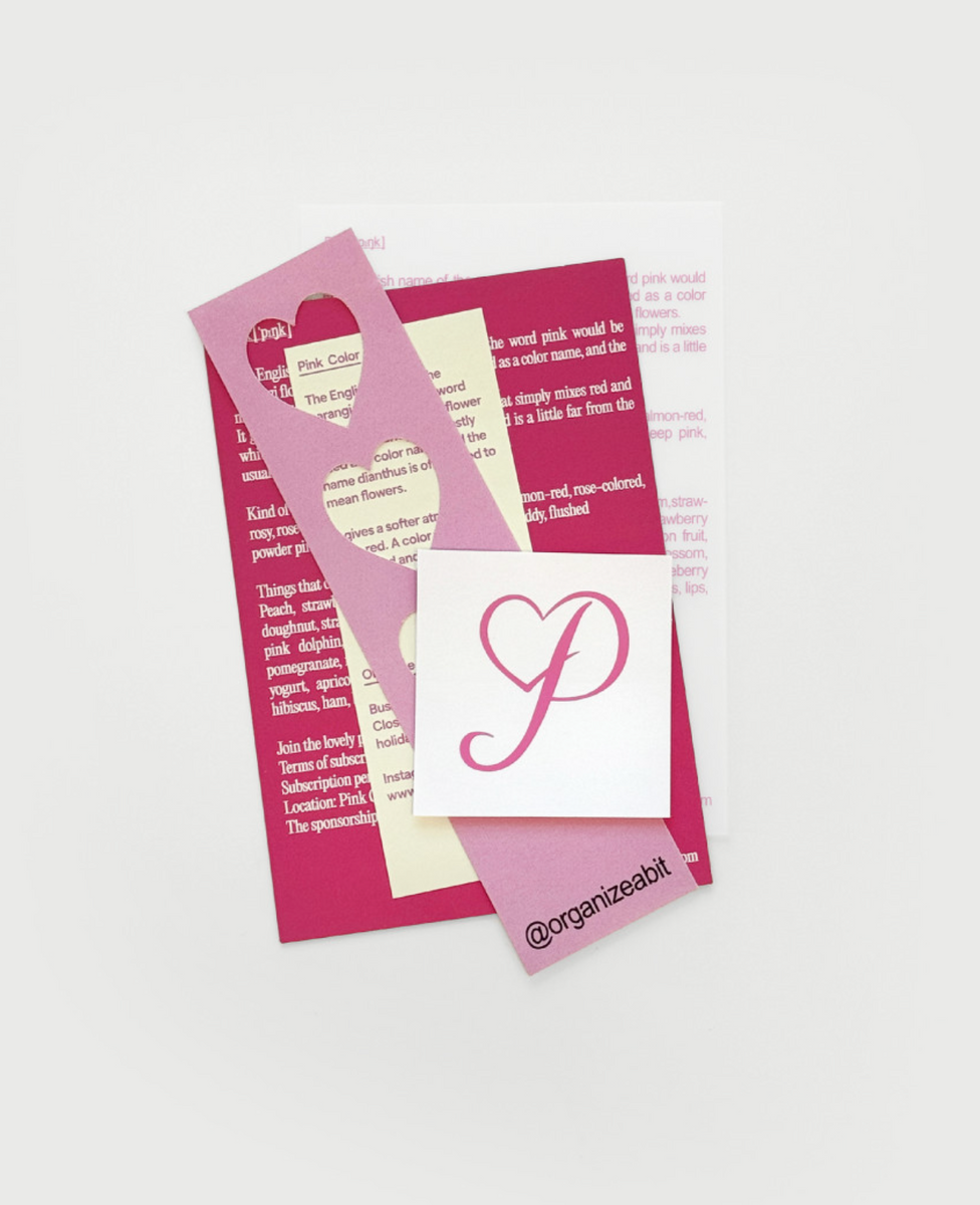 [oab studio] Tone Pack Pink Sticker Pack – Ohue