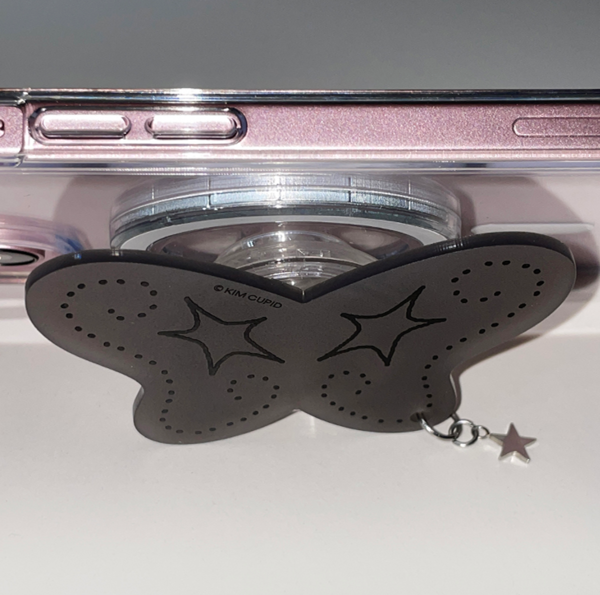 [Kim cupid] Fly Black MagSafe Grip Tok – Ohue