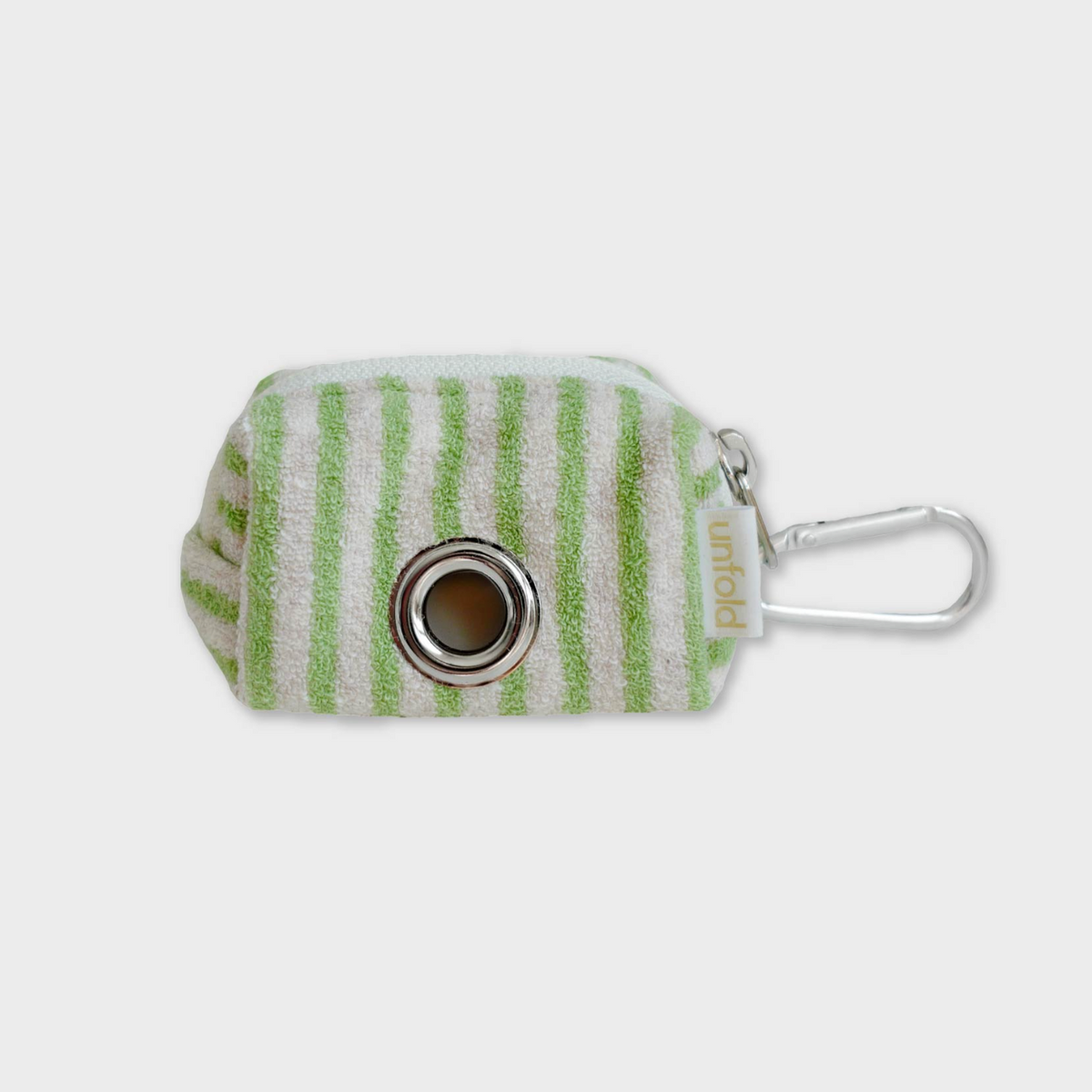 [unfold] Stripe Terry Poop Bag (Green) – Ohue