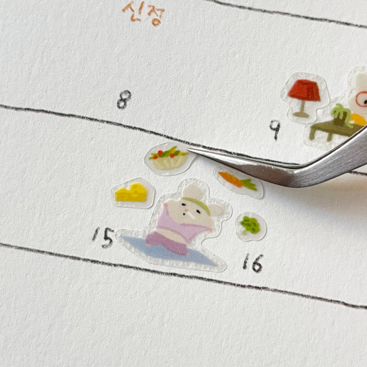 [collector mumu] 코햄이 무무의 하루 4 Sticker – Ohue