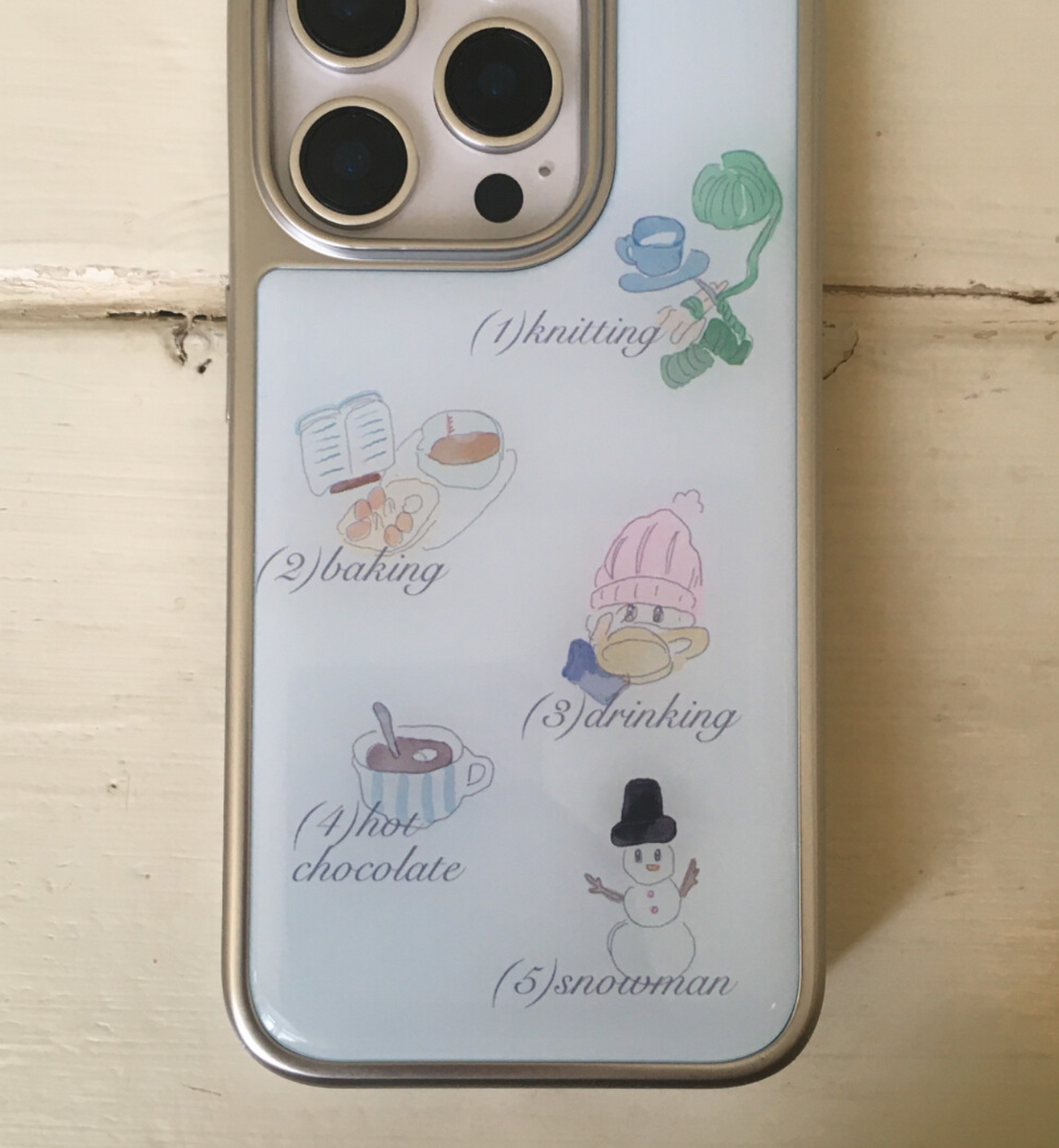 [trustmyvibe] Cozythings Drawing Phone Case – Ohue