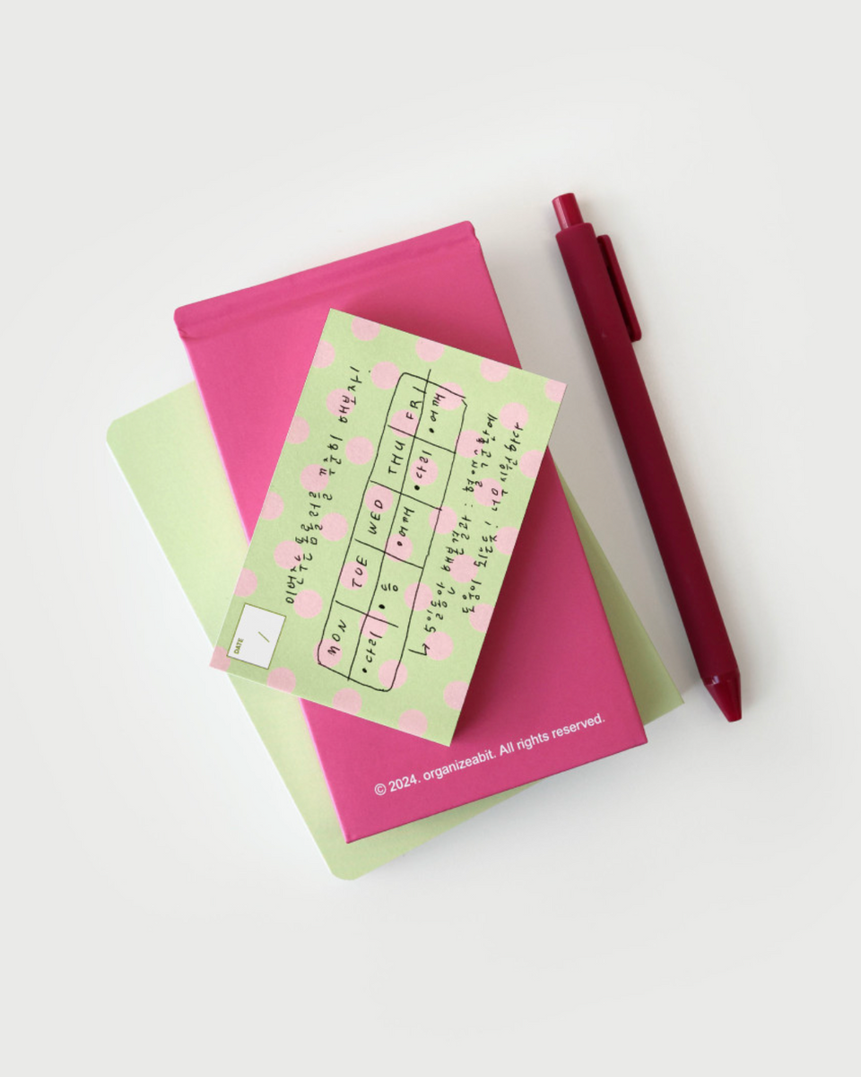 [oab studio] Dot Memo Pad – Ohue