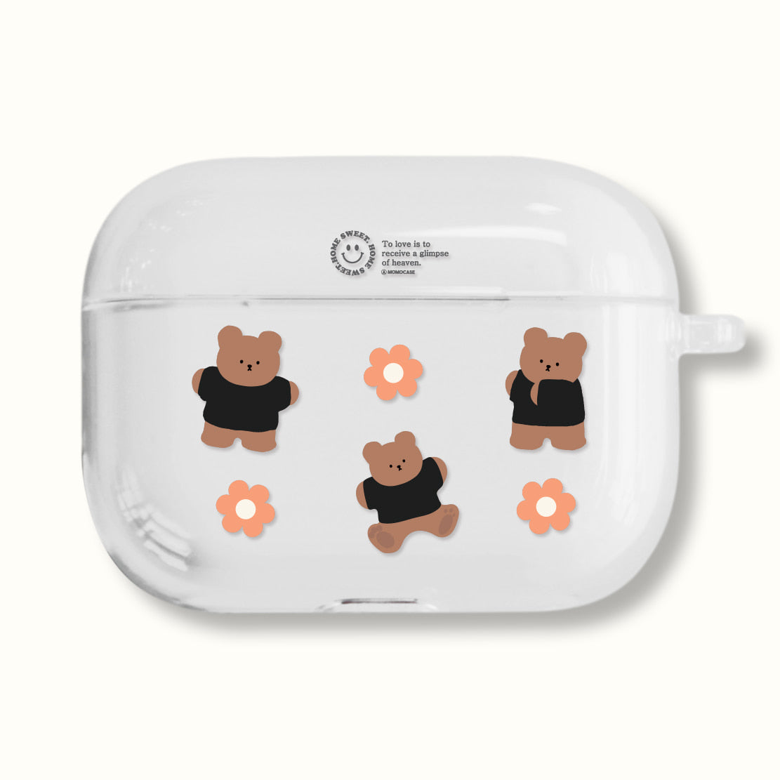 [MOMO CASE] 494 블라썸베어 Clear Airpods Case – Ohue