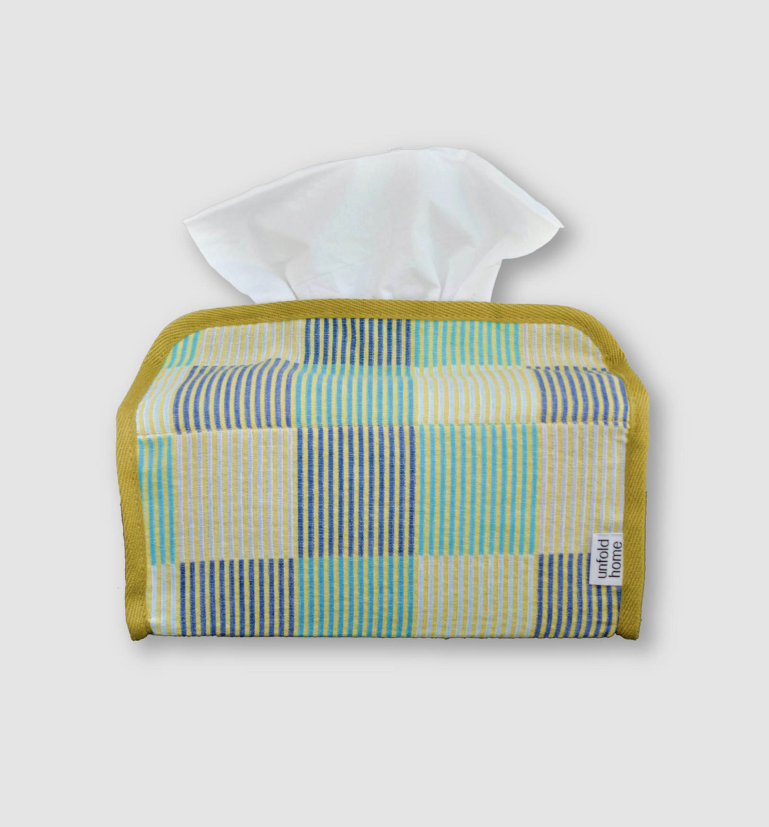 [unfold] Patchwork Tissue Cover (yellow) – Ohue
