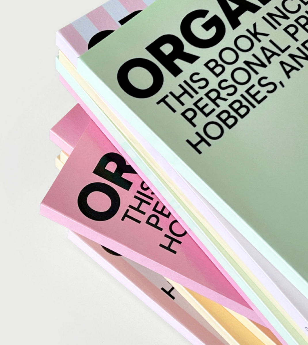 [oab studio] Organize Diary (4Types) – Ohue