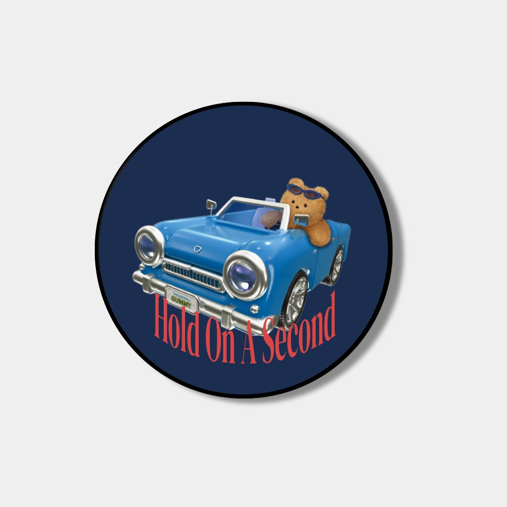 [THENINEMALL] Blue Car Teddy Grip Tok – Ohue